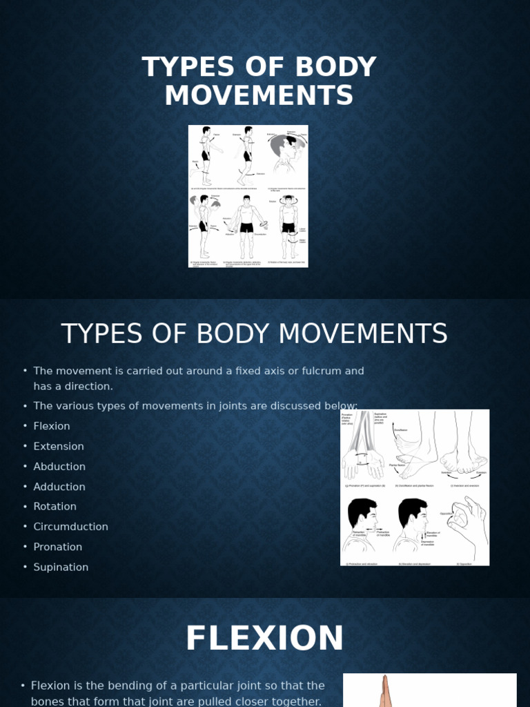 Types of Body Movements | PDF