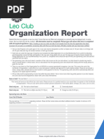 2025-2026 Lions Club Officer Form | PDF
