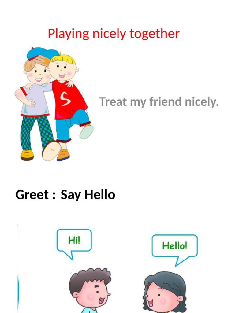 Playing Nicely Together | PDF