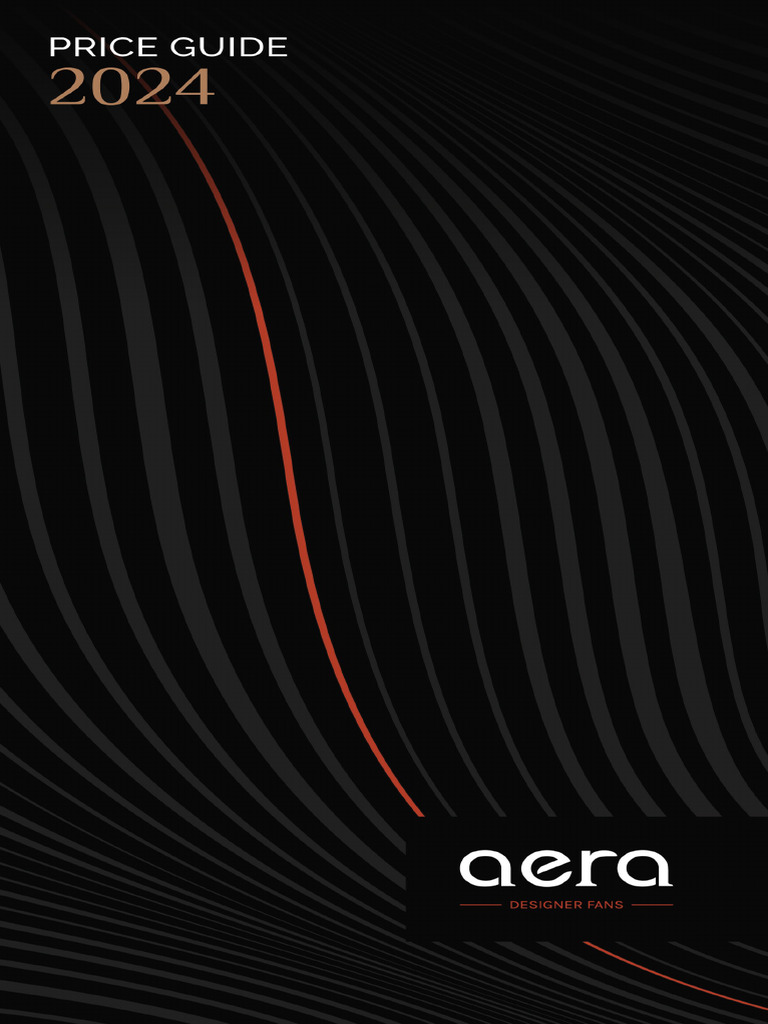 Aera Price Guide 2024 | PDF