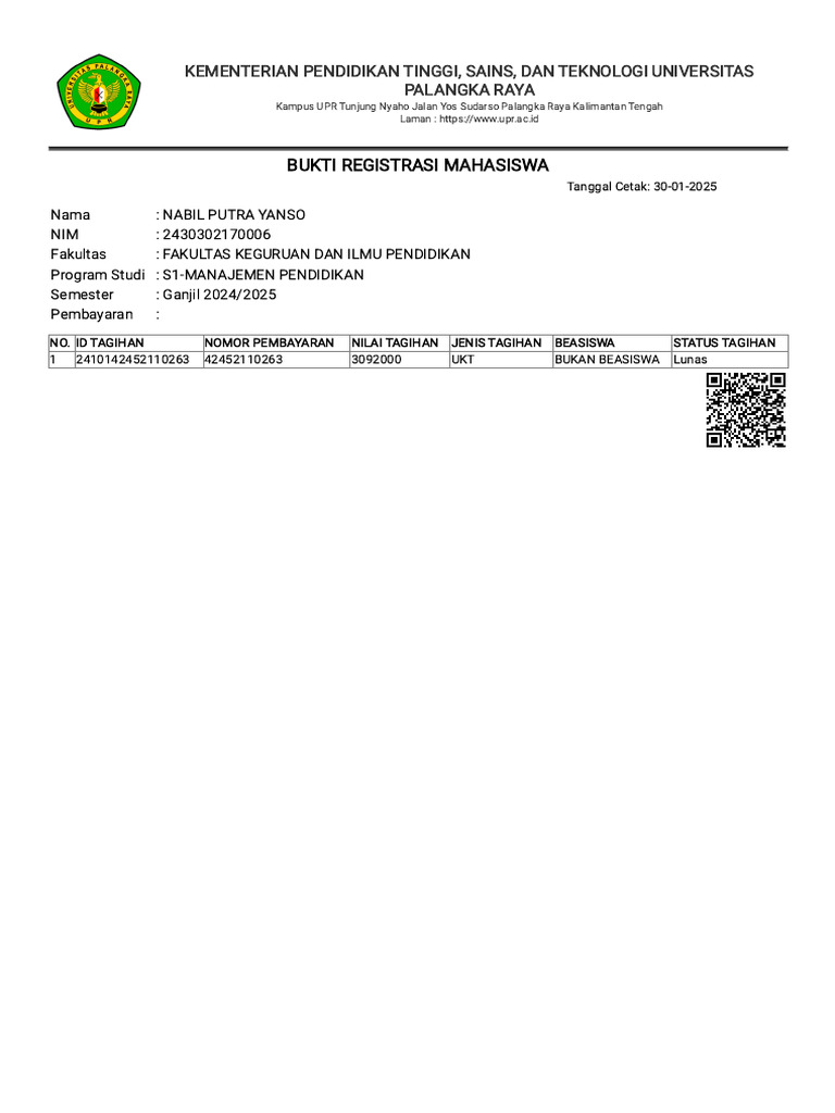 Bukti Registrasi 2430302170006 20241 | PDF