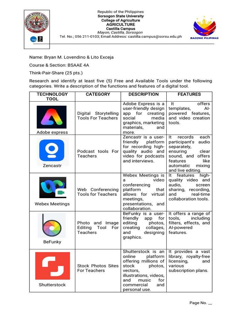 Exceja Lito & Lovendino Bryan M | PDF | Digital Technology | Computing