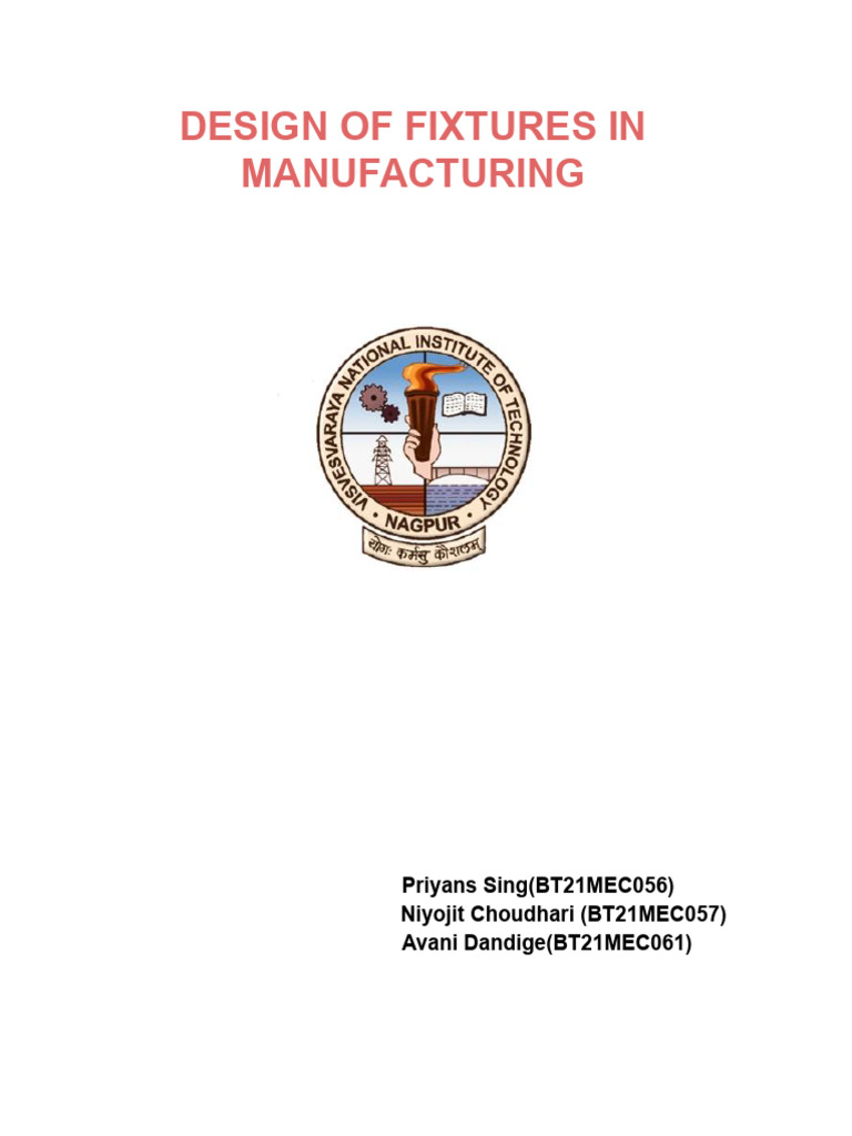 DFM Report | PDF | Machining | Secondary Sector Of The Economy
