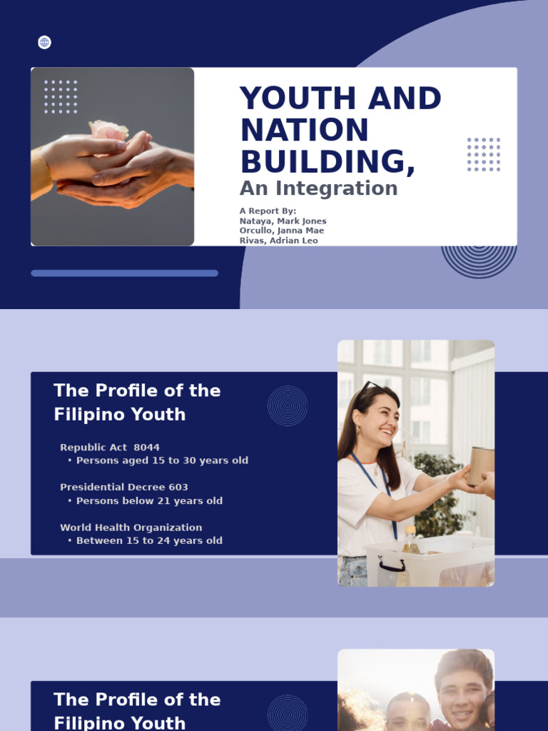 Group 8 - Youth and Nation Building Presentation | PDF | Philippines ...