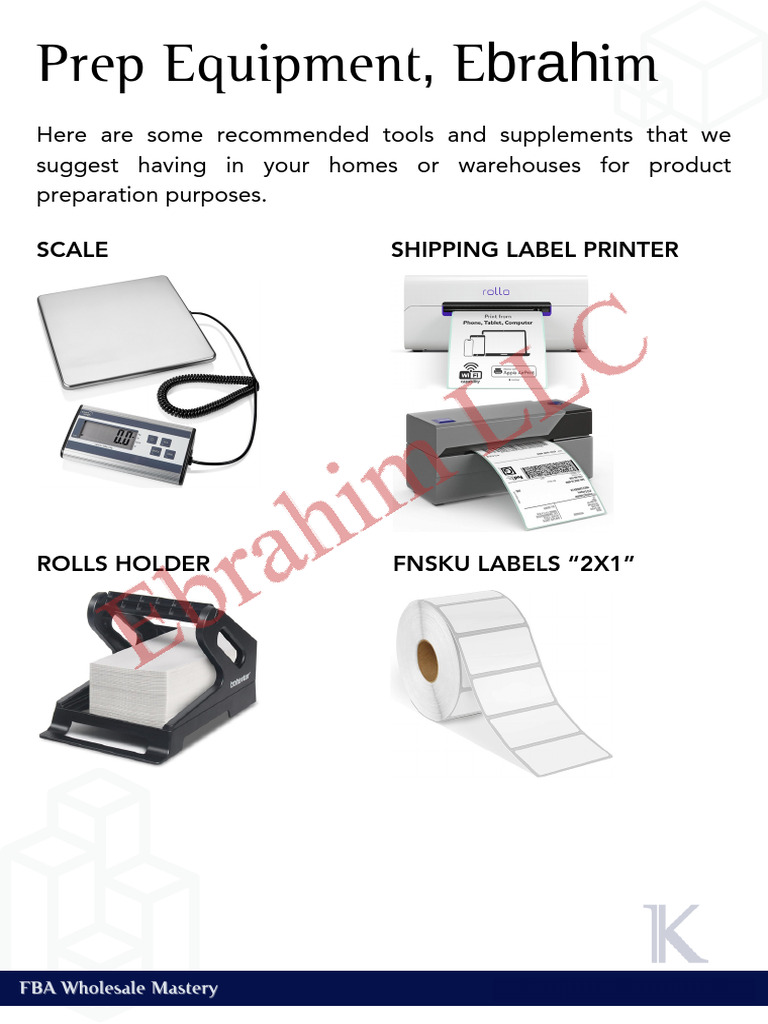 29 Prep Equipment | PDF