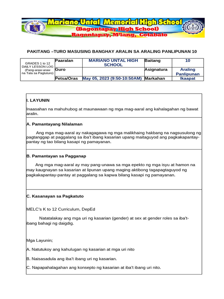 LESSON-PLAN-FOR-FINAL-DEMO Copy 2 | PDF