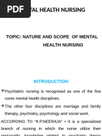 GNM 2nd Yr MHN Question Paper | PDF | Mental Health | Psychiatry