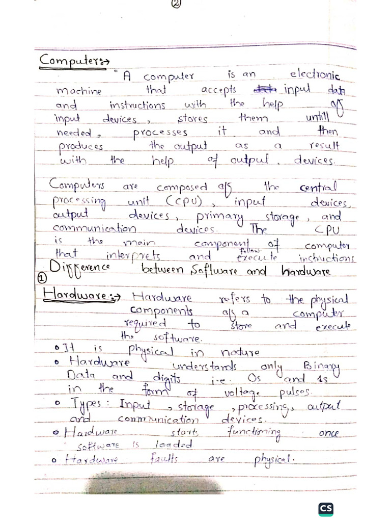 Computer Science Course | PDF