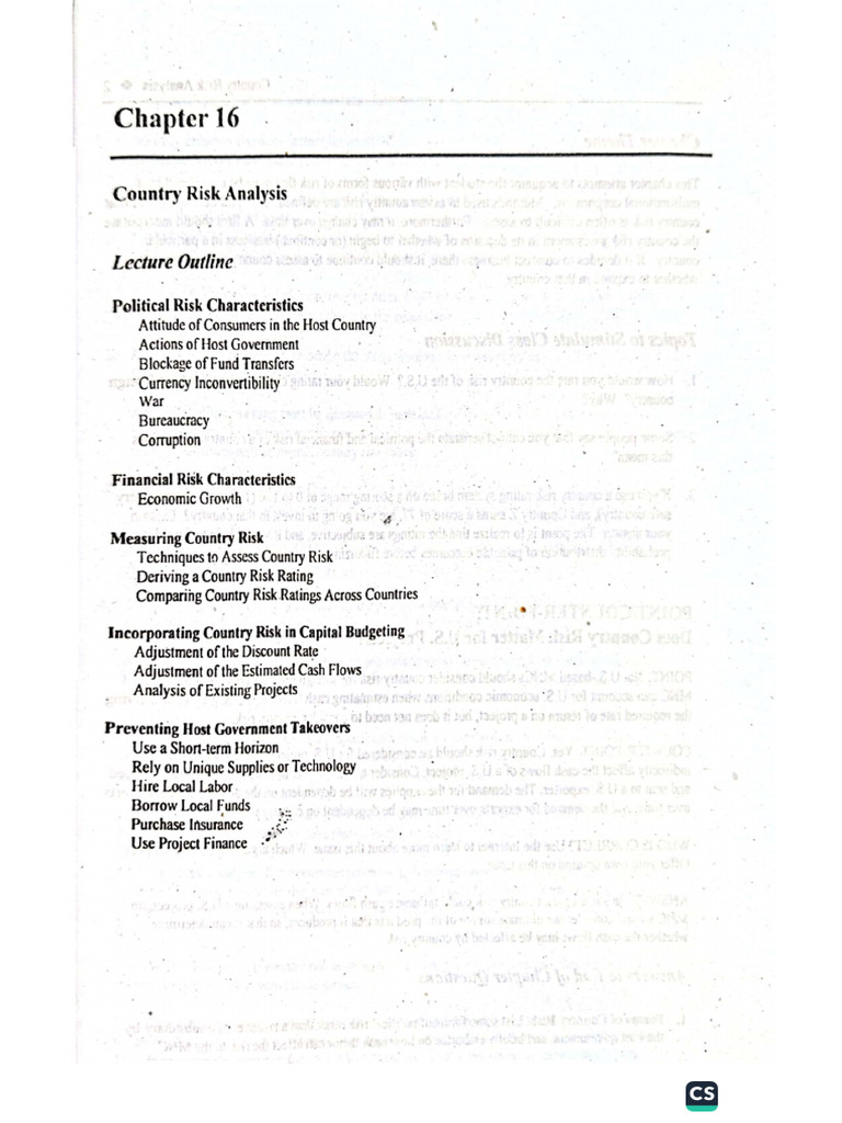 IFM Solution_Chapter 16 | PDF