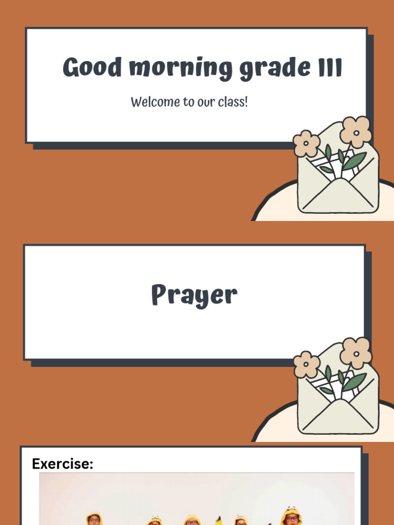 Rust Green Brown Present Tense Writing Presentation | PDF | Verb ...