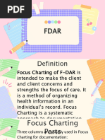 Understanding FDAR Charting in Nursing | PDF | Nursing | Educational ...