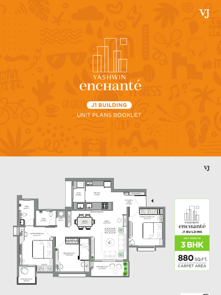 Yashwin Enchante - J1 Building Unit Plans | PDF