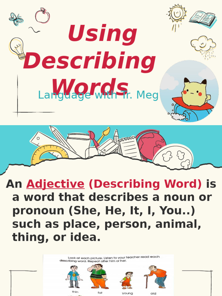 Using Describing Words | PDF