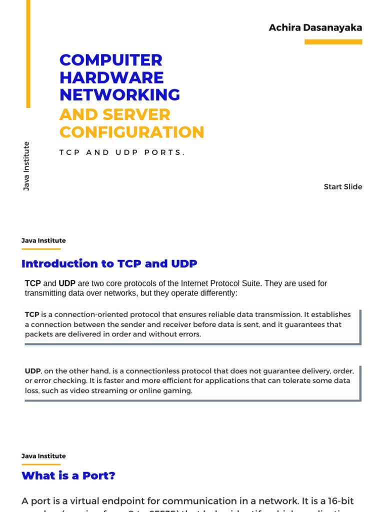 CHN Unit 05 Part 03 | PDF | Port (Computer Networking) | Ip Address