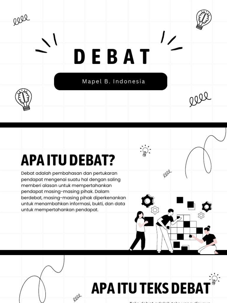 Panduan Lengkap Debat dan Teksnya | PDF