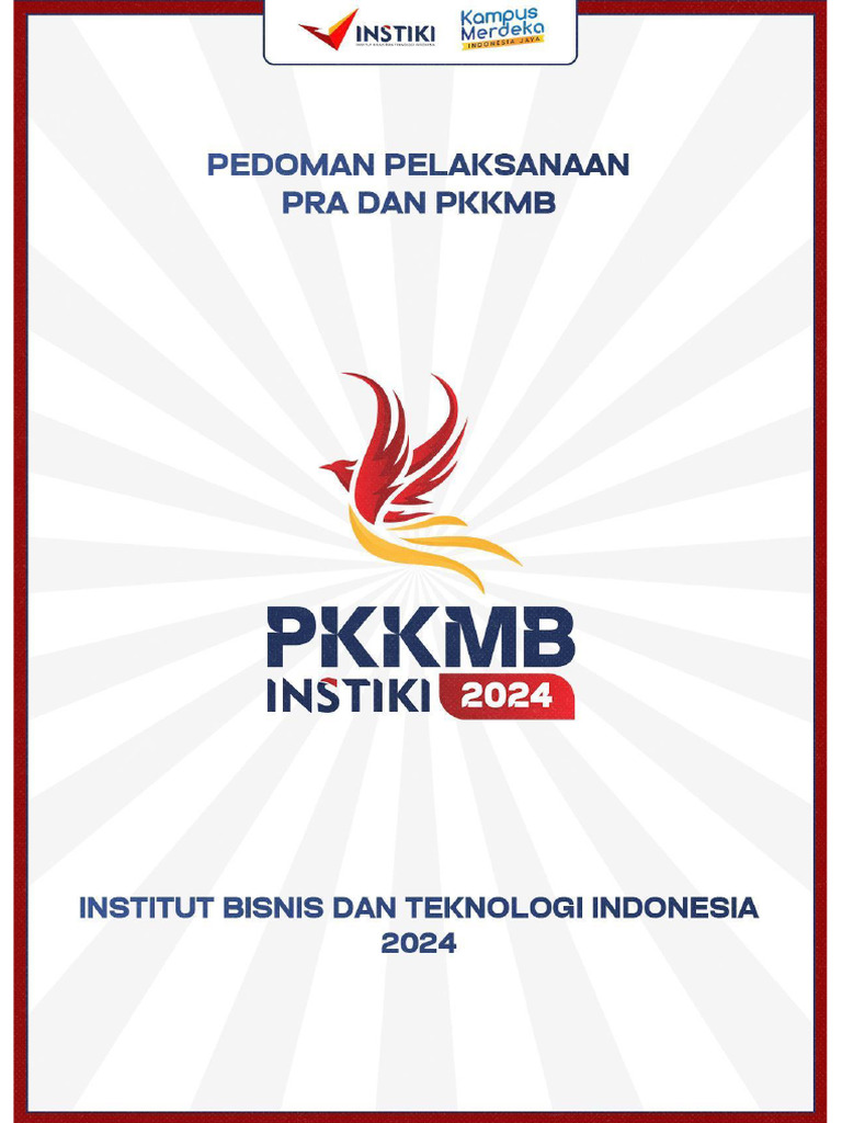 Pedoman Pelaksanaan Pra Dan Pkkmb Instiki 2024.Docx | PDF