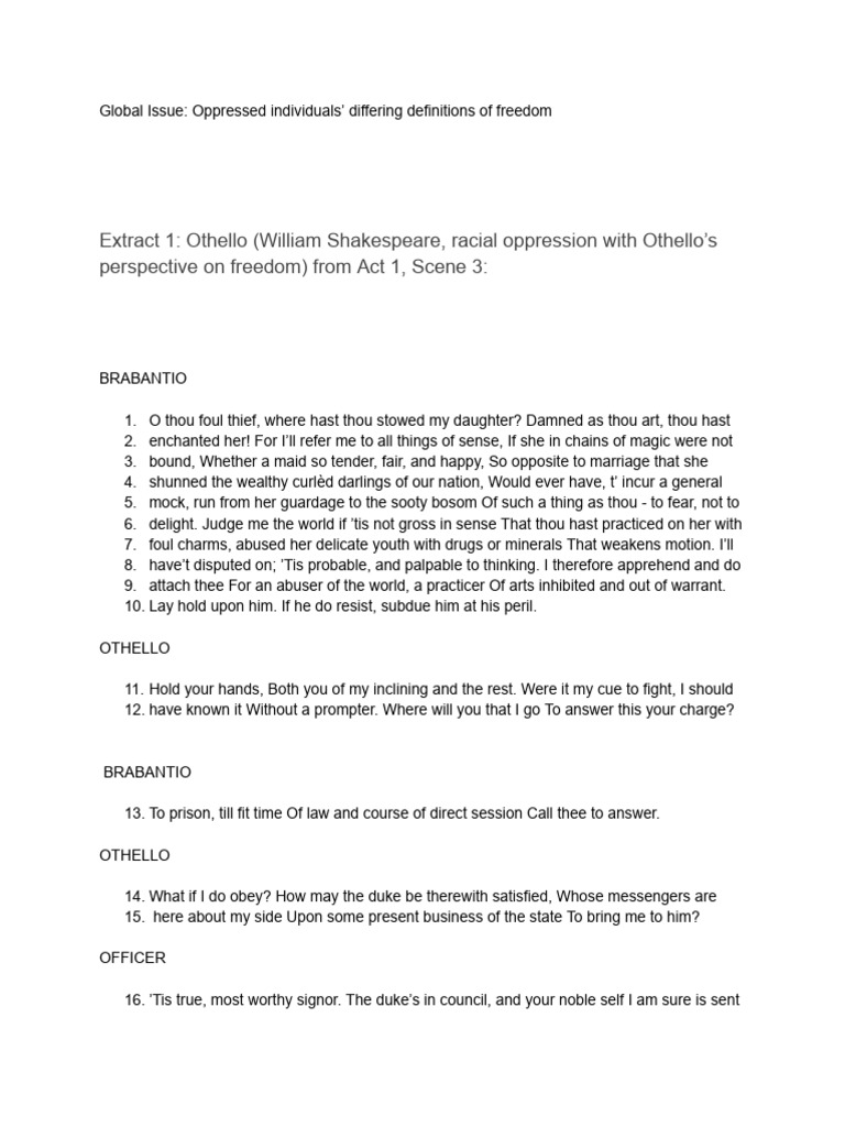 English IO Extracts | PDF