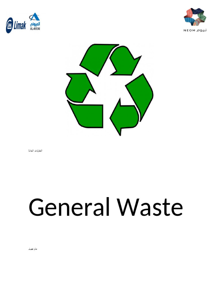 General Waste Signage | PDF