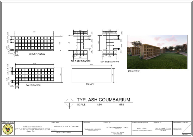 Urn Columbarium Design Plans | PDF | Death Customs | Anthropology