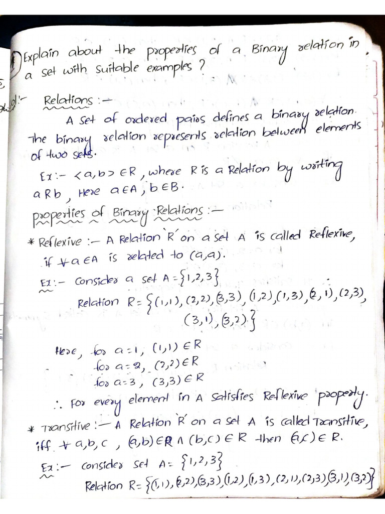 MFCS Module 2 Answers | PDF