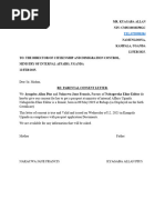 Recommendation Letter Passport | PDF