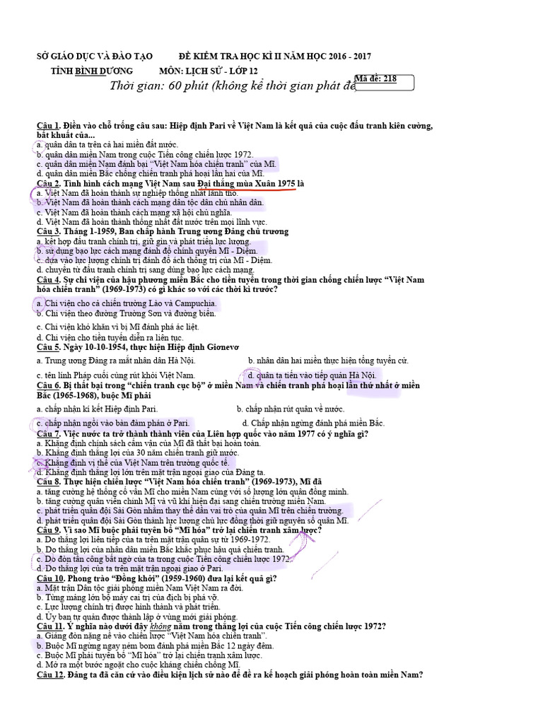 DE THI HKII SO GD 2016-2017.docx | PDF