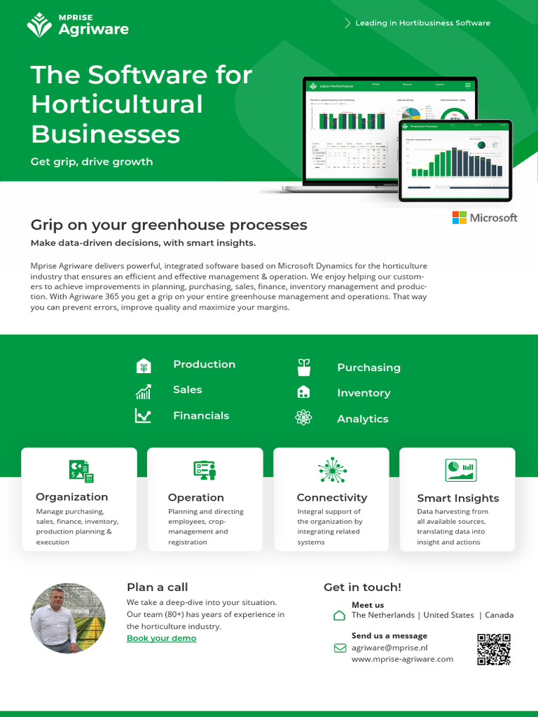Agriware 365: Horticulture Software Solutions | PDF | Logistics | Inventory