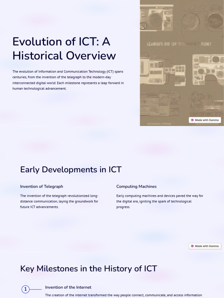 Evolution-of-ICT-A-Historical-Overview | PDF | Information And Communications Technology ...