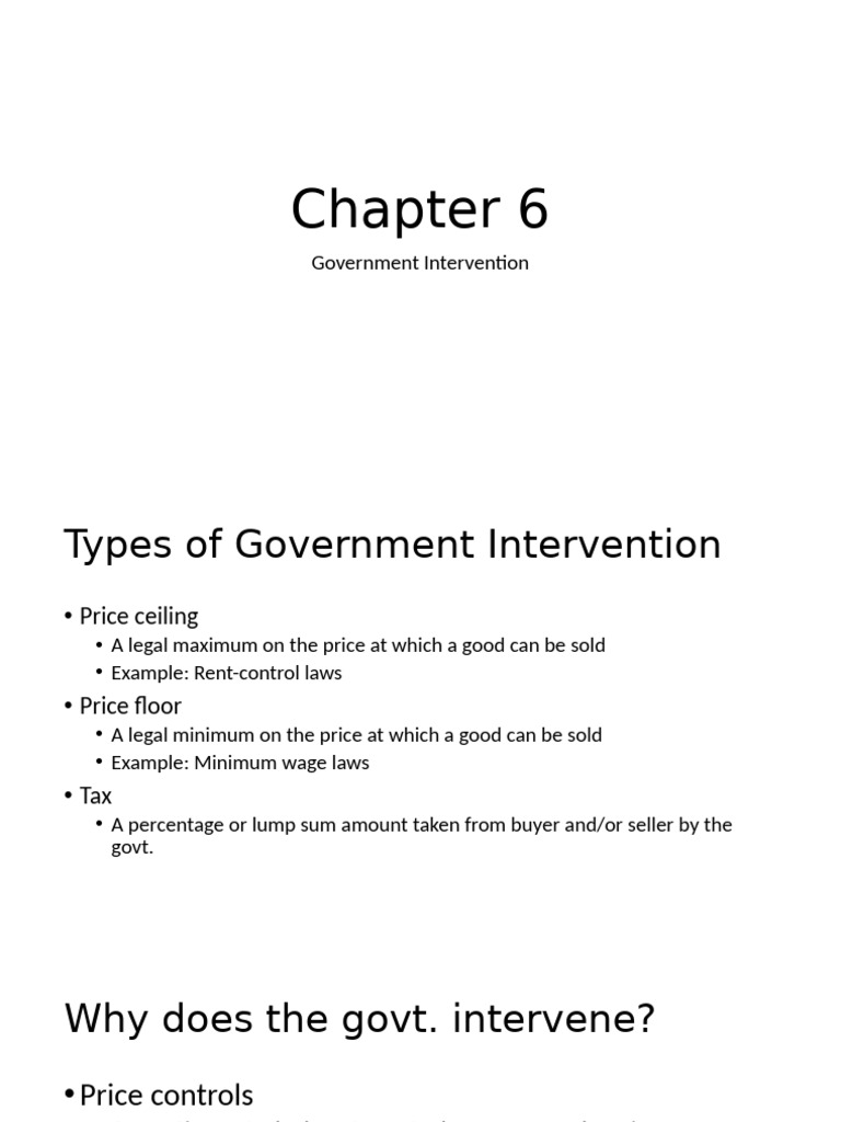 Government Price Controls Explained | PDF | Tax Incidence | Taxes