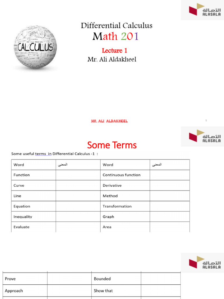Differential Calculus Basics and Rules | PDF