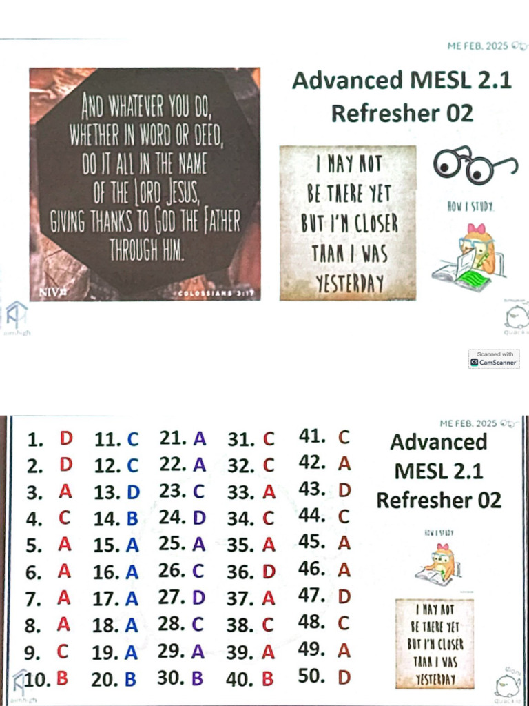 Refresher 2 | PDF