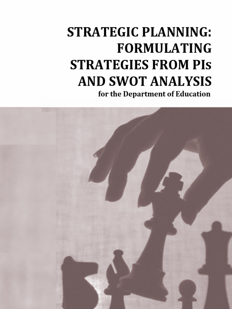 STRATEGY-FORMULATION-WORKBOOK | PDF | Strategic Planning | Swot Analysis