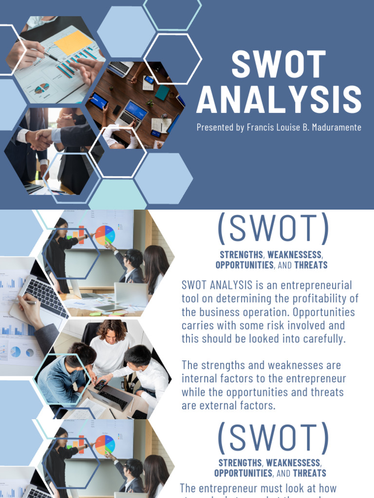 SWOT ANALYSIS | PDF | Swot Analysis | Entrepreneurship