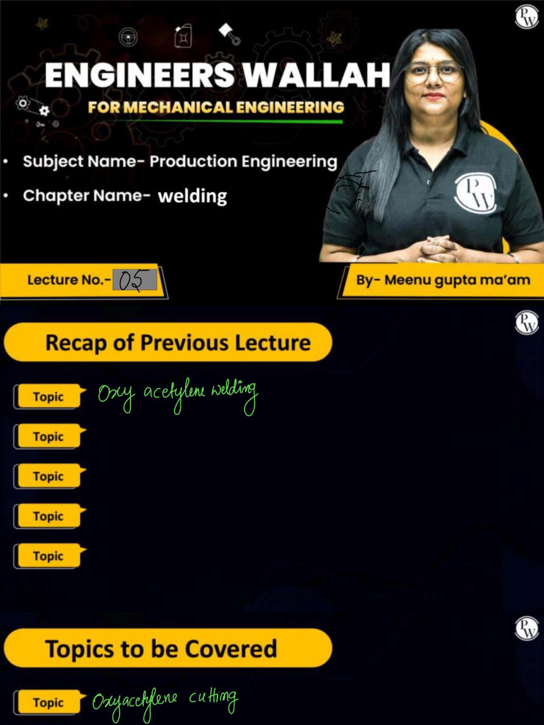 Welding 05 - Class Notes | PDF