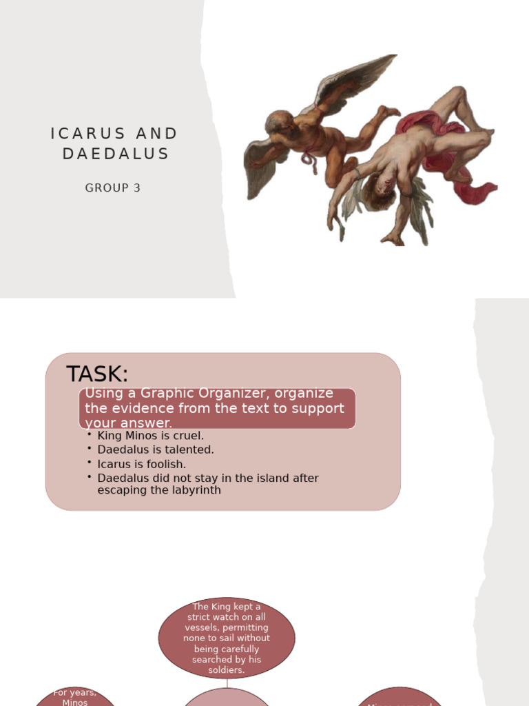 Icarus and Daedalus- Group 3 | PDF