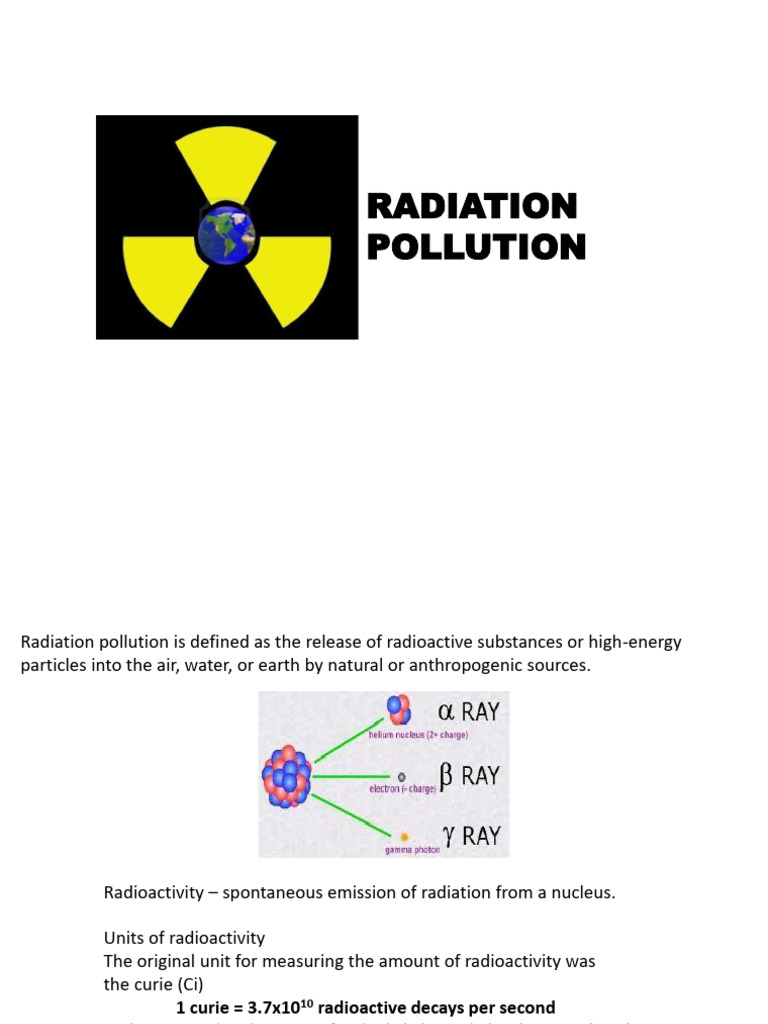 Unit 4.c. Nuclear Hazard and Human Health Risk | PDF | Absorbed Dose | Radionuclide