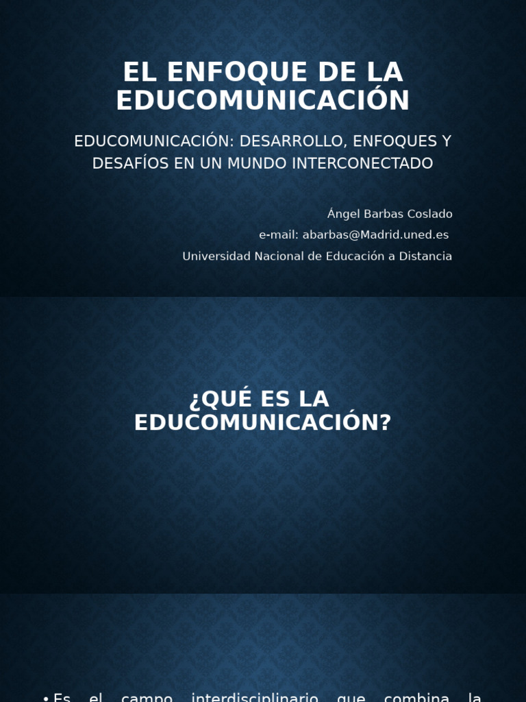 El enfoque de la educomunicación | PDF | Comunicación | Escuelas