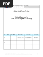 Rock Blasting Procedure | PDF