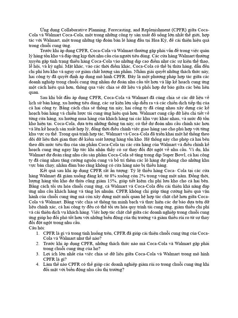 (QTKD - Nhóm 2) Đề Bài Thuyết Trình | PDF