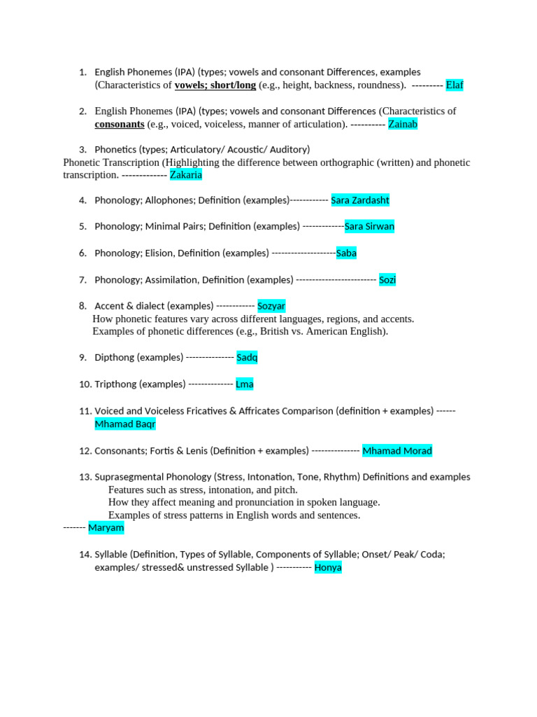 English Phonetics and Phonology Guide | PDF