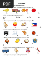 Letrang JJ Kindergarten Worksheets | PDF