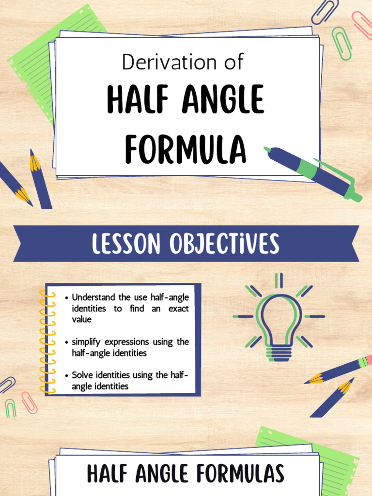 Half Angle | PDF