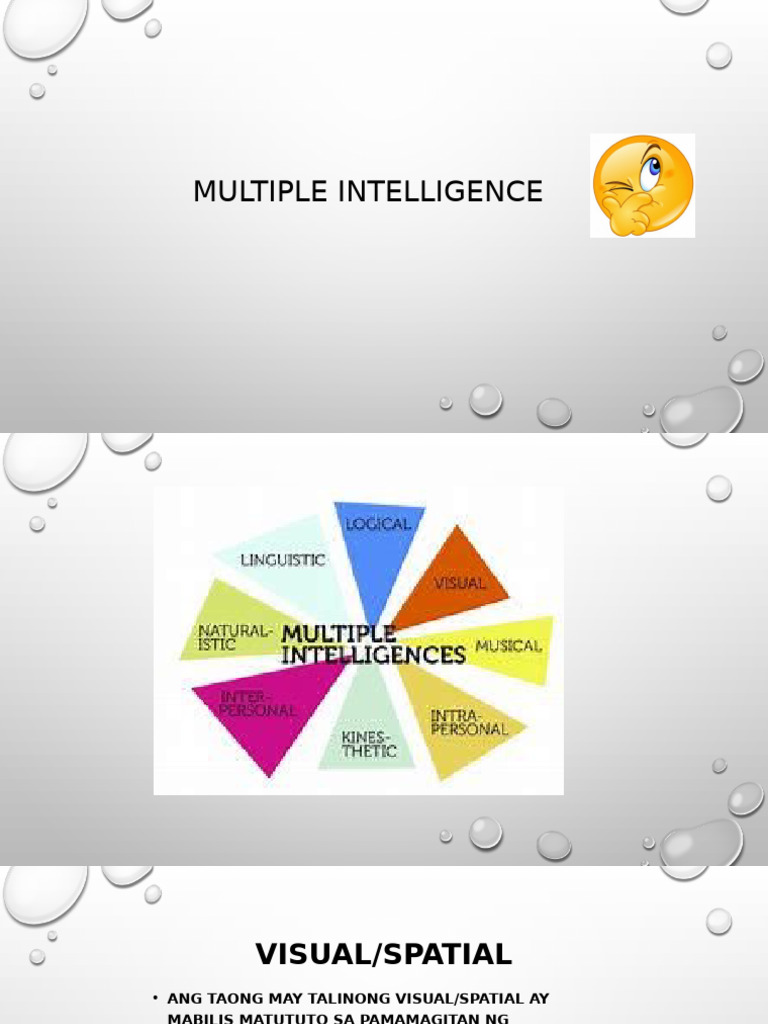 Multiple Intelligence Esp 9 | PDF