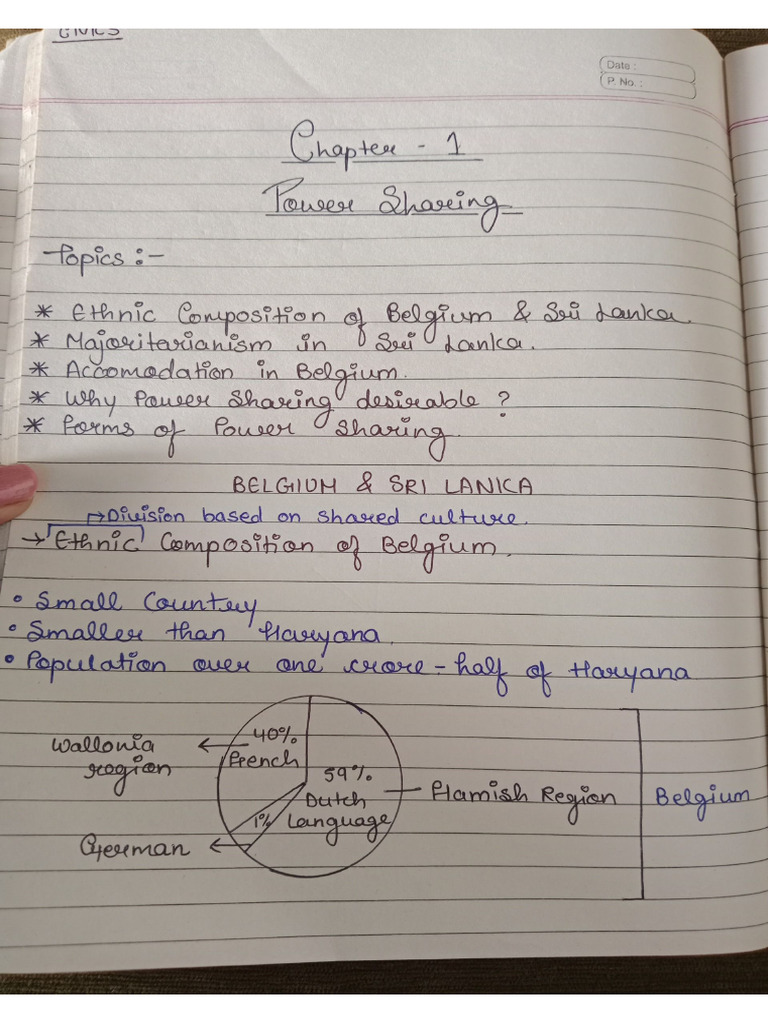 Power Sharing Notes | PDF