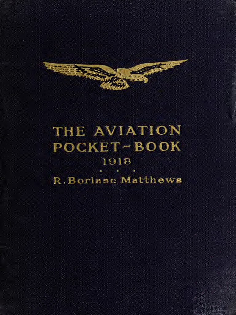 The Aviation Pocket Book 1918 | PDF | Linens | Airplane