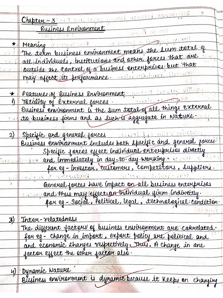 Chapter 3 Business Environment | PDF