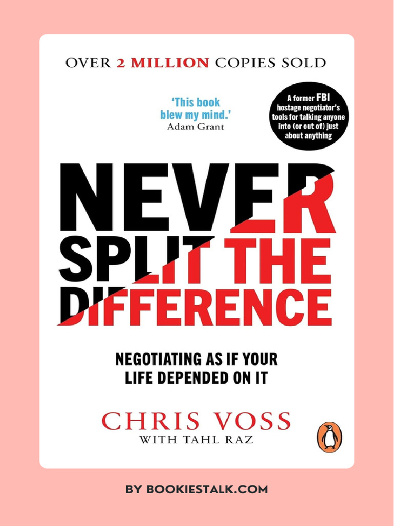 Never Split The Difference Book File Lpykja | PDF | Negotiation | Empathy
