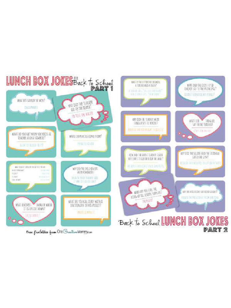 Lunch Jokes1 | PDF