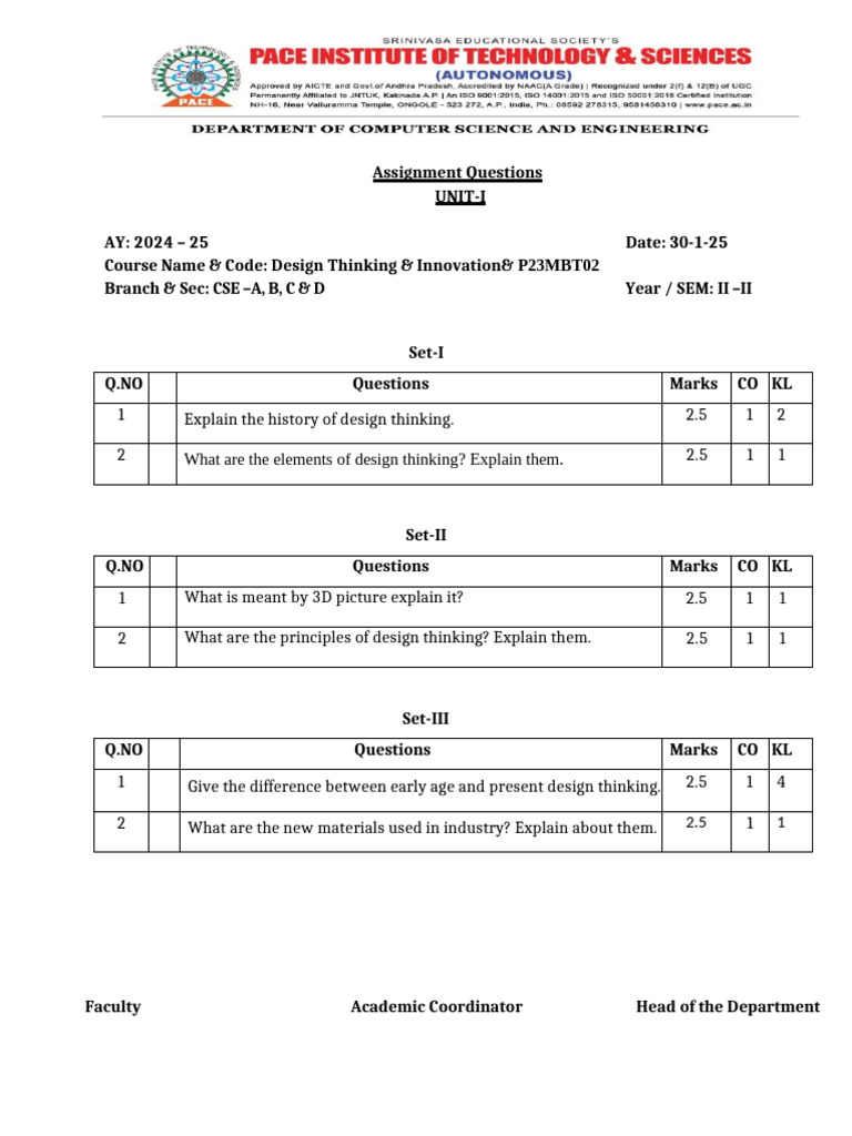 Assignment - 1 UNIT-1 DTI | PDF