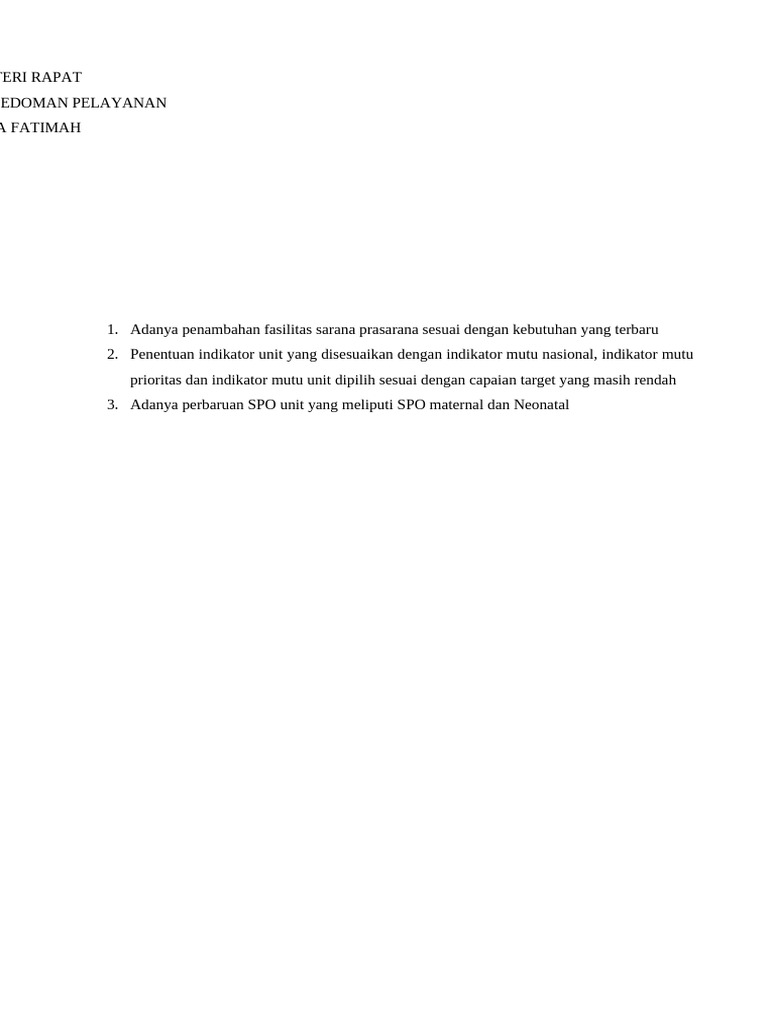 Materi Rapat PP Seragam | PDF